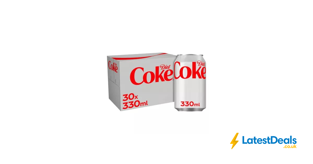 Diet Coke 30 X 330 Ml, £9 at ASDA