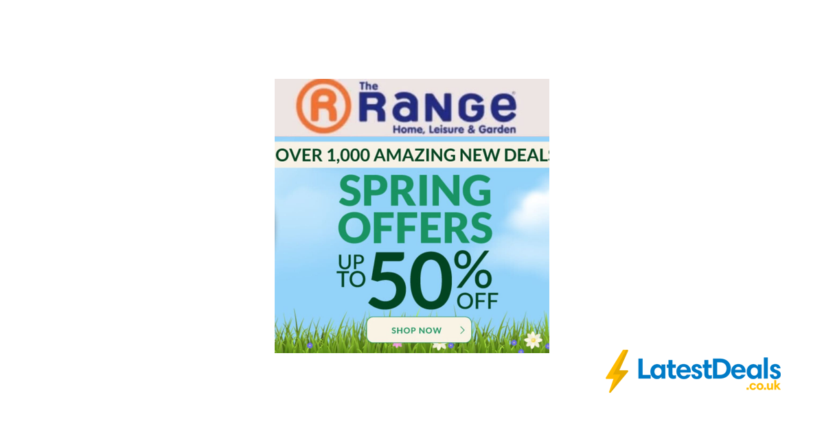 The Range Spring Sale - up to 50% off on Everything! at The Range