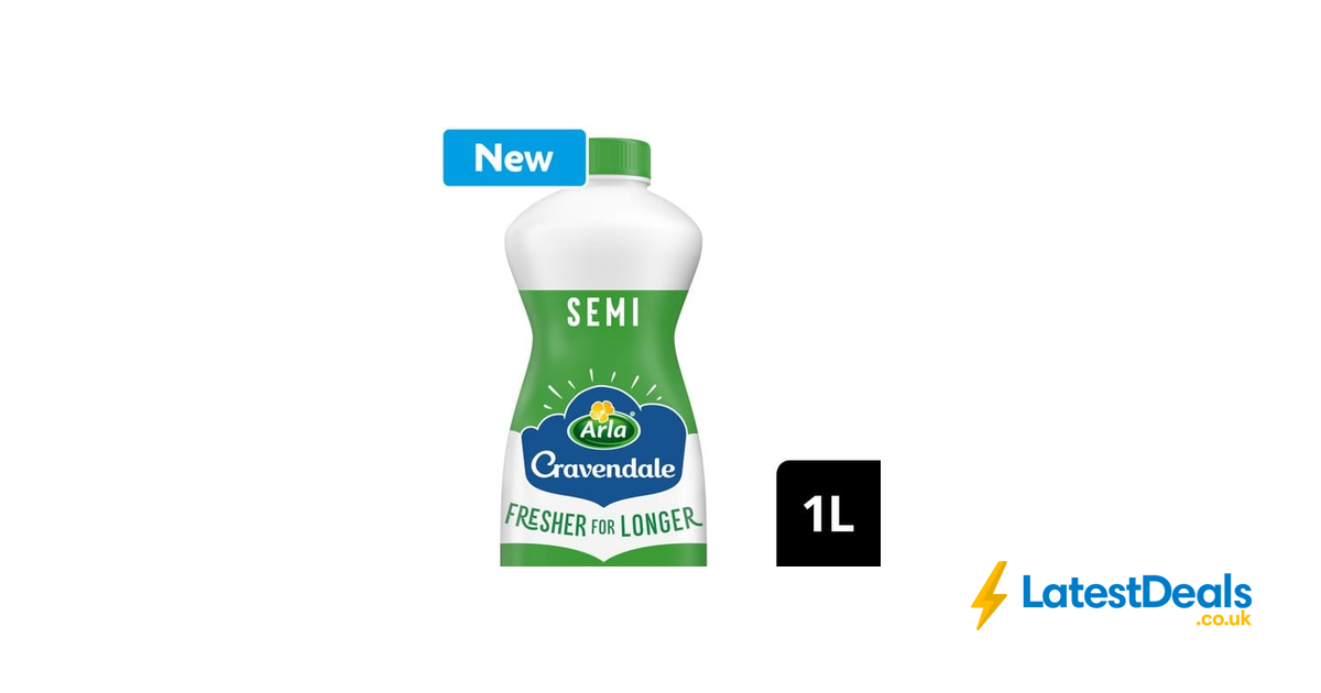 Cravendale Filtered Fresh Semi Skimmed Milk Fresher, £1.40 at Morrisons