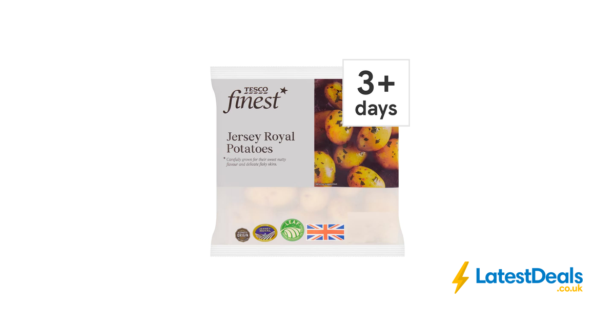 Tesco Finest Jersey Royals, £1.20 at Tesco