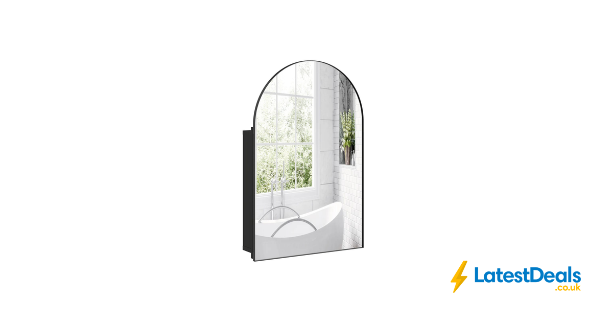 Bathroom Mirror Cabinet, £72 at TJ Hughes
