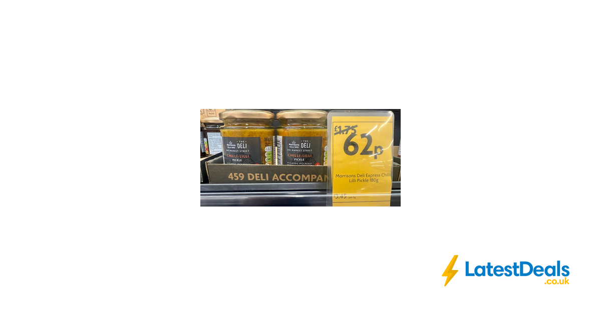 *INSTORE ONLY DEAL* Morrisons Deli Express Chilli Lilli Pickle - 180g ...